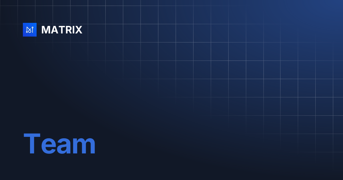 Team | MATRIX